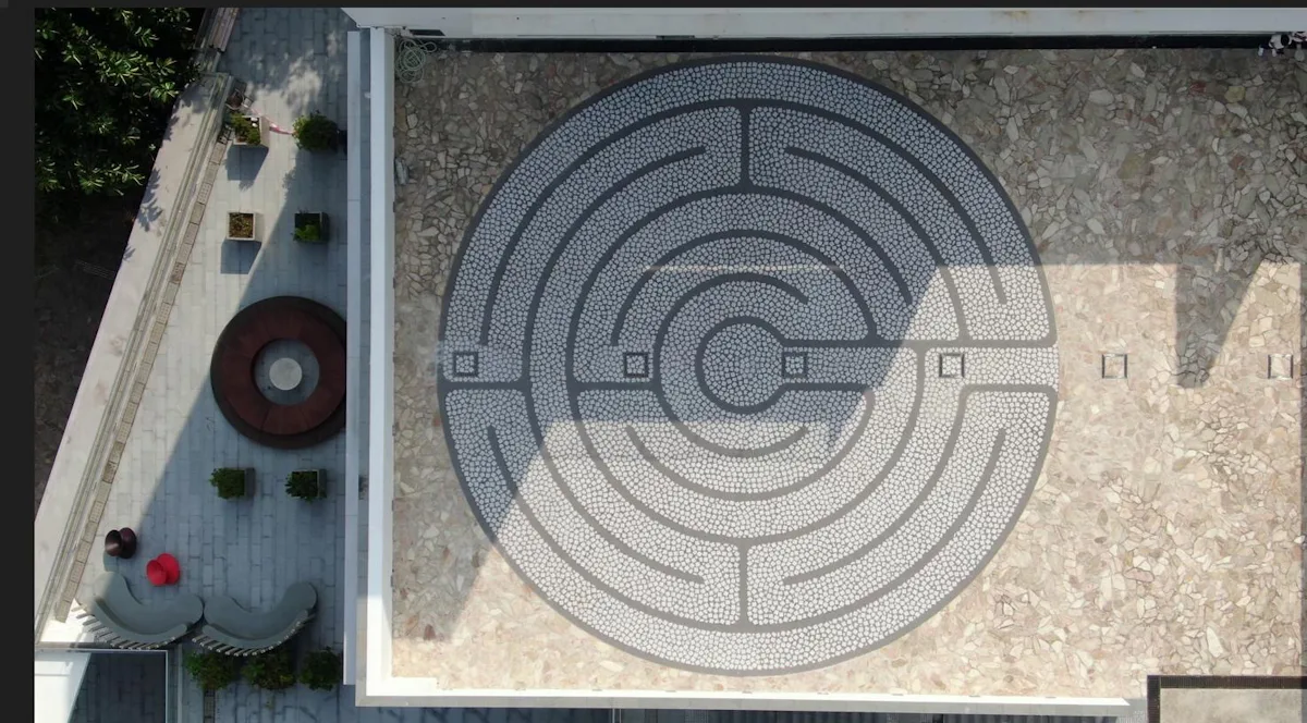 Chung Chi College Labyrinth opened