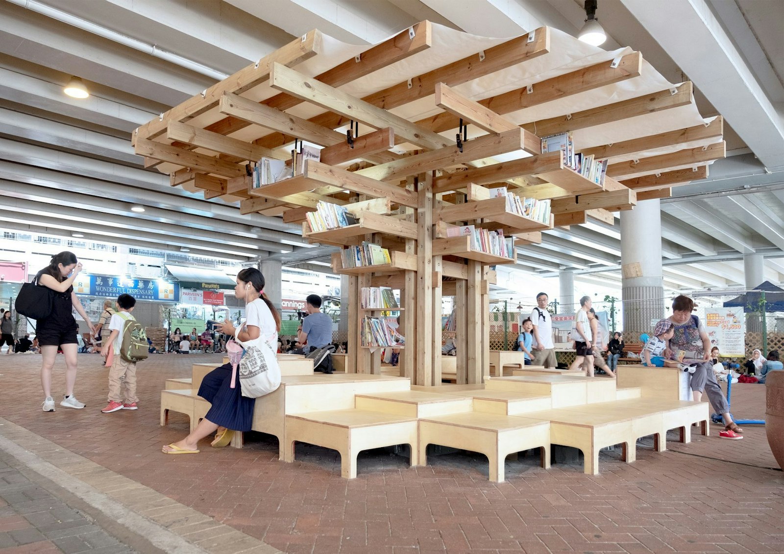 The Book Tree in Mei Foo