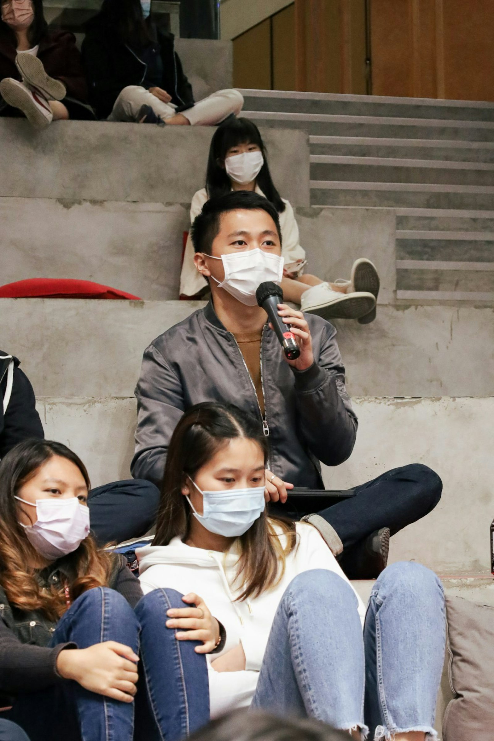 Speakers Lucia Cheung and William Shum