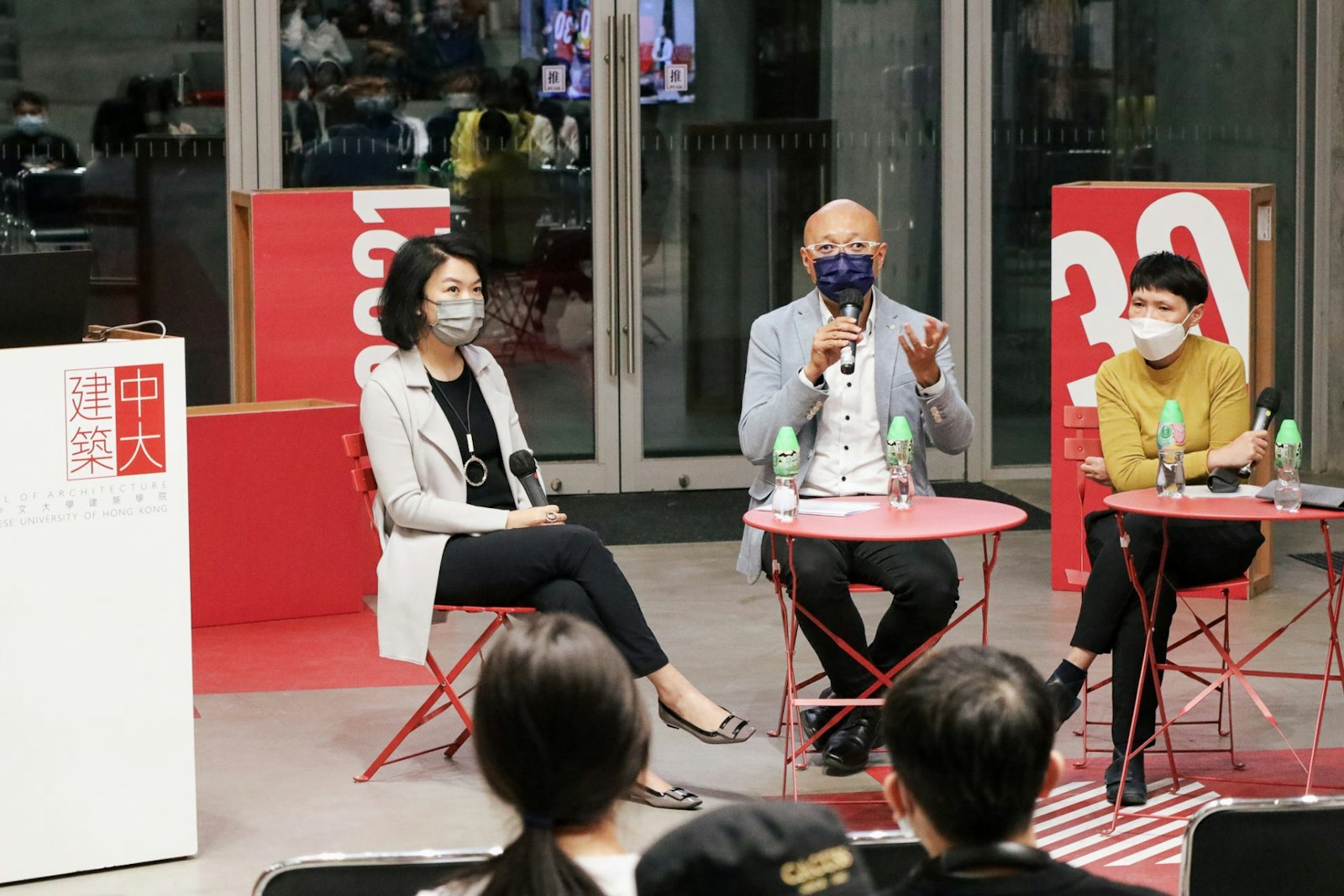 Speakers Lucia Cheung and William Shum