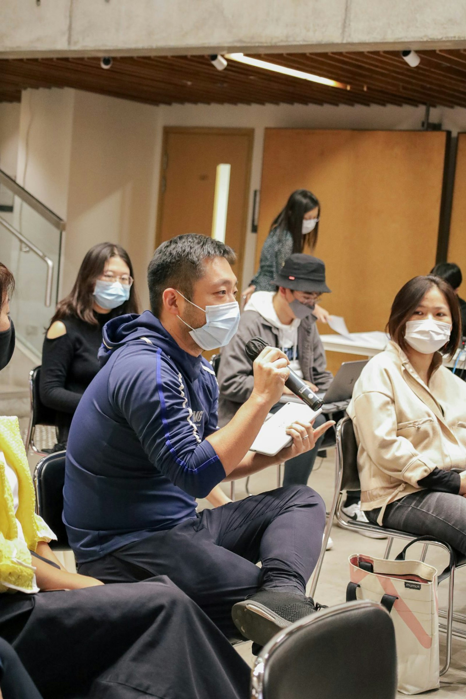 Speakers Lucia Cheung and William Shum