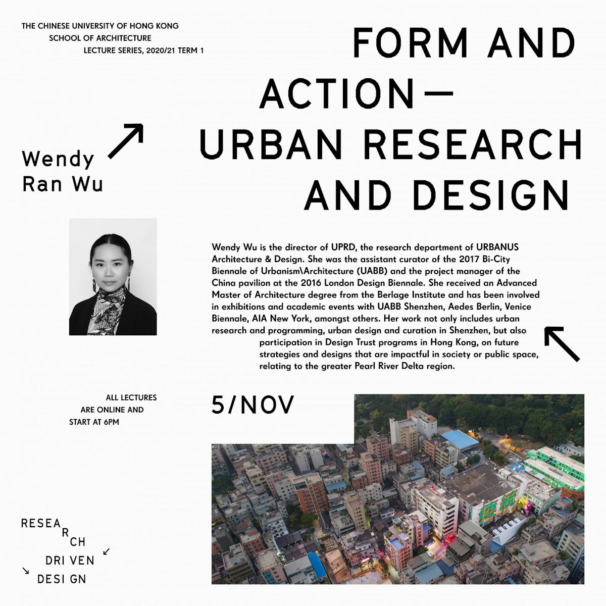 Fall Lecture Series 2020-21: Research Driven Design