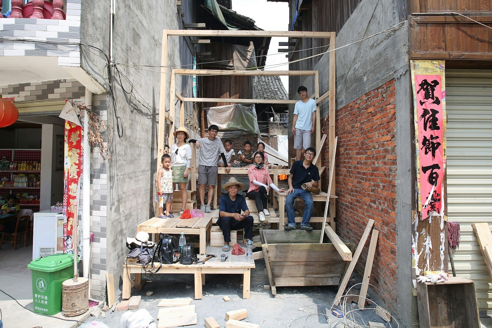 Architectural prototype, Village Reactivation Workshop 2017